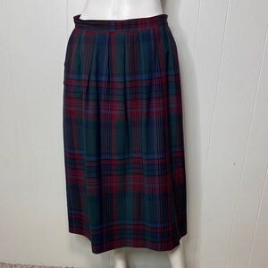 Pendleton | Skirts | Pendleton Wool Plaid Skirt Vintage Womens 4 | Poshmark